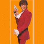 Mike Myers 1997 Movie Austin Powers Red Suit - XEBOI